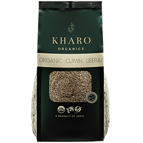 Buy Kharo Organics Jeera/Cumin - Whole, Enhances Flavour Of Dishes ...