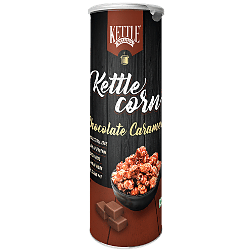 Buy Kettle Studio Popcorn - Chocolate Caramel, Cholesterol Free, Rich ...