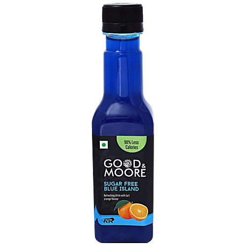 Buy GOOD & MOORE Sugar Free Blue Island Syrup Online at Best Price of ...