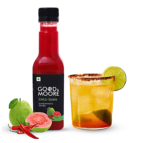 Buy GOOD & MOORE Chili Guava Syrup - Tangy & Spicy, For Mocktails ...