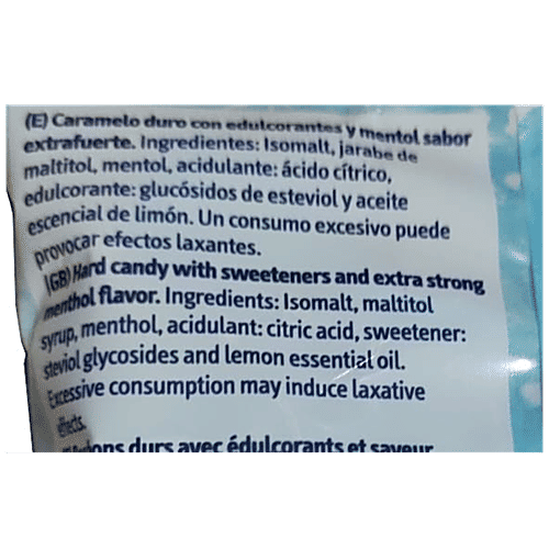 Buy Geriovit Super Strong Mint Candy - Sugar & Lactose Free, Rich In ...