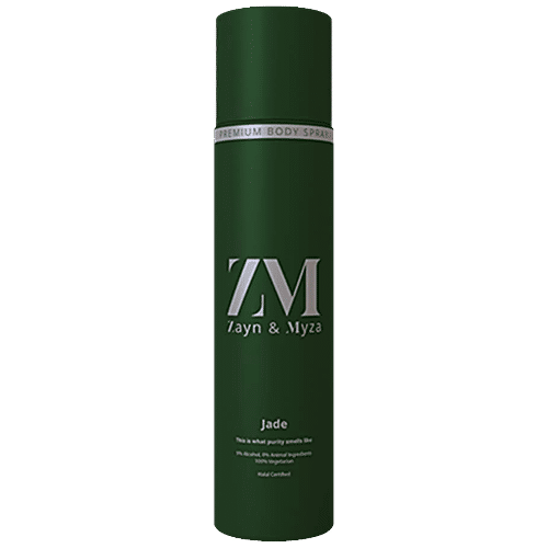 Buy ZM Zayn & Myza Jade No Alcohol Body Spray - For Men, Long Lasting ...