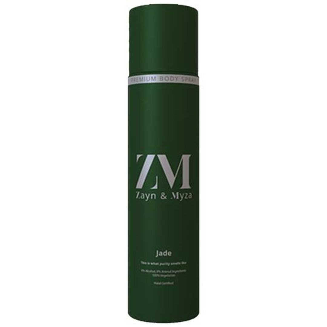 Buy ZM Zayn & Myza Jade No Alcohol Body Spray - For Men, Long Lasting ...