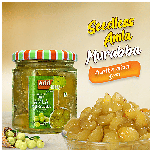 Buy Add Me Seedless Dry Amla Murabba - Goodness Of Probiotics, Handmade ...
