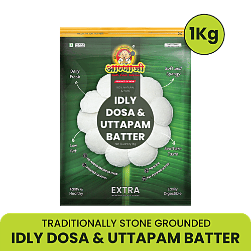Buy Aannaji Idly Dosa Uttapam Special Batter - Natural & Healthy ...
