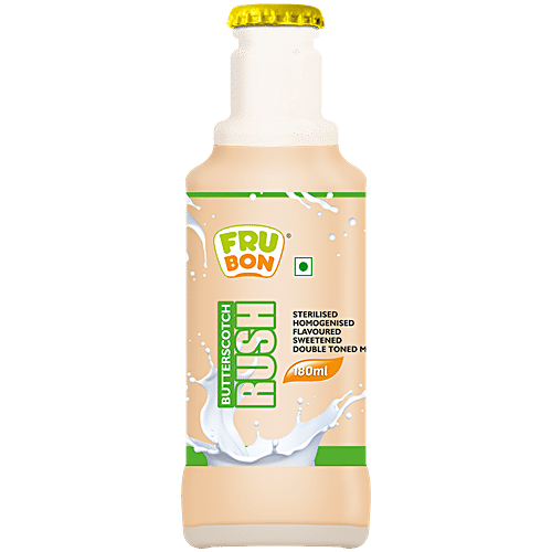 Buy FruBon Butterscotch Rush Double Toned Milk - Flavoured, Homogenised ...
