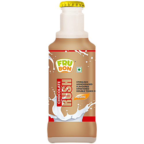 Buy FruBon Chocolate Rush Double Toned Milk - Flavoured, Homogenised ...