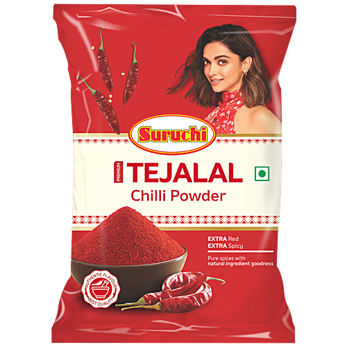 Buy Suruchi Premium Tejalal Chilli Powder - Spicy Online at Best Price ...
