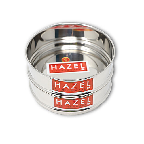 Buy HAZEL Stainless Steel Cooker Dabba Set - Flat, Perfect For 5 L ...