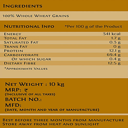 Buy VIKRAM MILLS Fresh Chakki Atta - For Soft & Nutritious Roti Online ...