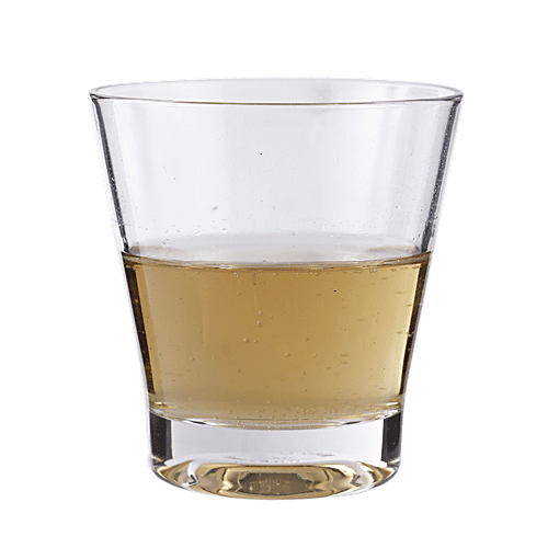 Buy Union Glass Tumbler Set - Clear Finish, Transparent Serving Glasses ...