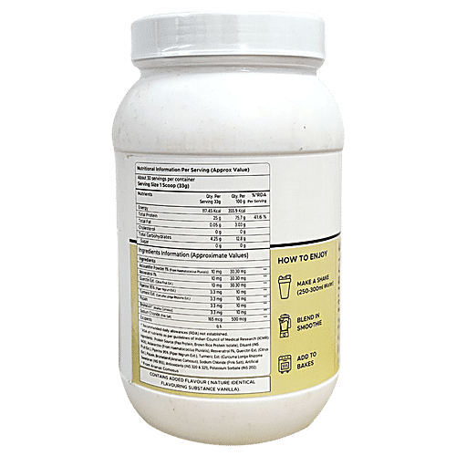 Buy PlantVita Fuel Protein Powder - 100% Plant-Made, For Muscle Growth ...