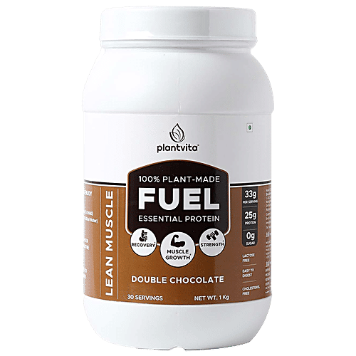 Buy PlantVita Fuel Protein Powder - 100% Plant-Made, For Muscle Growth ...
