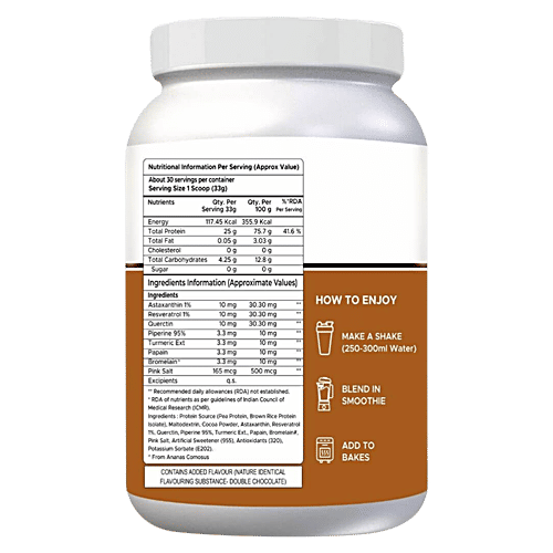 Buy PlantVita Fuel Protein Powder - 100% Plant-Made, For Muscle Growth ...