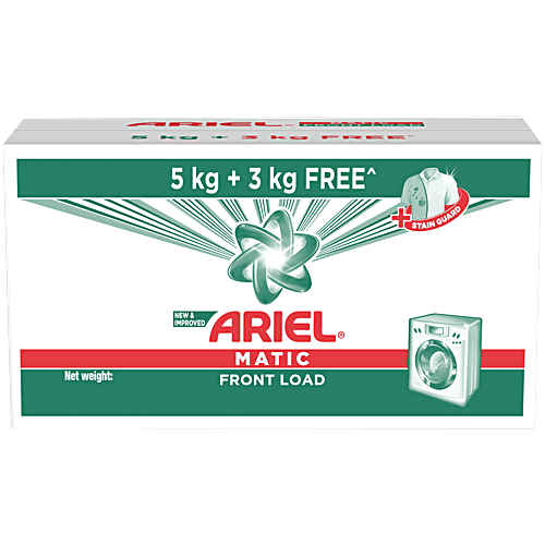 Buy Ariel Matic Front Load Detergent Powder - Removes Tough Stains ...