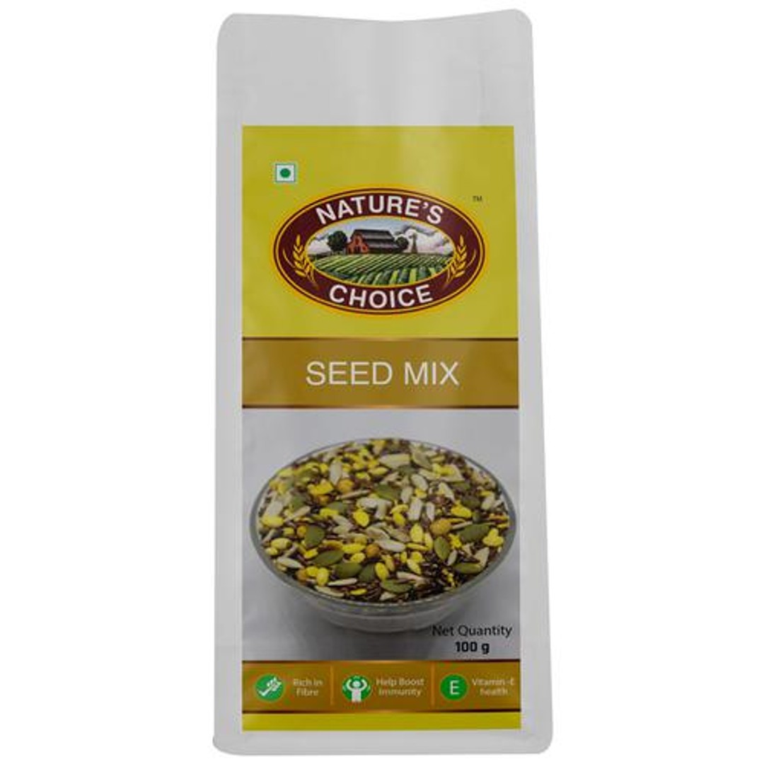 Buy Nature's Choice Seeds Mix - Fibre, Vitamin E Rich, Healthy Snack ...