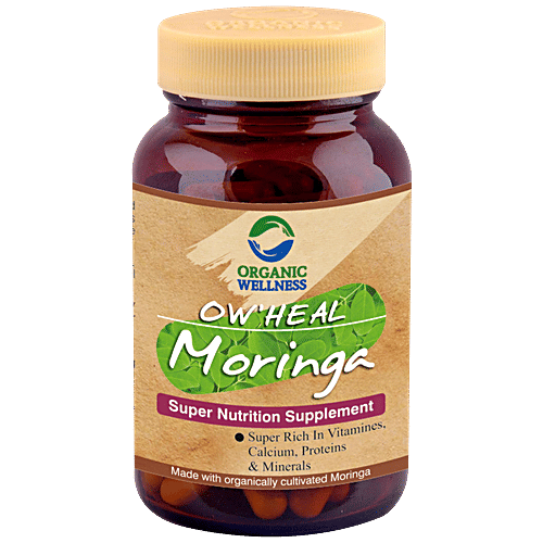 Buy Organic Wellness Ow' Heal Moringa Capsules - Rich In Vitamins ...