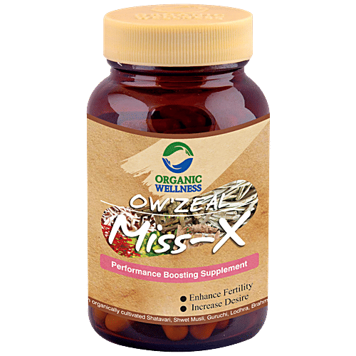 Buy Organic Wellness Ow' Zeal Miss-X Capsules - Herbal Extract ...