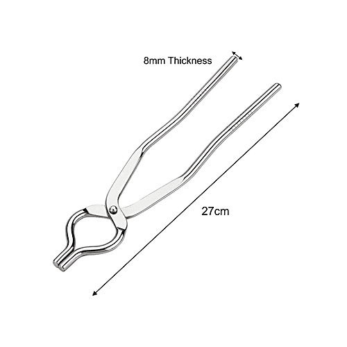 Buy TIARA Tango Stainless Steel Pakkad/Tong - With Strong Grip, Premium ...
