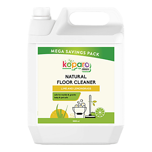 Buy Koparo Clean Disinfectant Floor Cleaner - Lime & Lemongrass, 0% ...