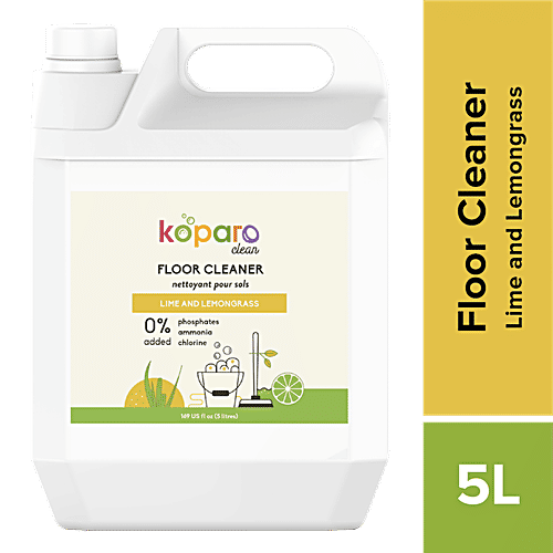 Buy Koparo Clean Disinfectant Floor Cleaner - Lime & Lemongrass, 0% ...