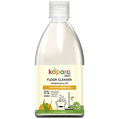 Buy Koparo Clean Disinfectant Floor Cleaner - Lime & Lemongrass, 0% ...