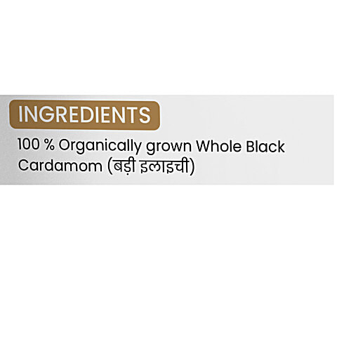 Buy Yogik Roots Sikkim's Bharlang Black Cardamom - Superbold, Enhances ...