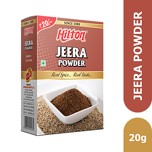 Buy Hilton Jeera / Cumin Powder - All Natural, Fresh Ground, Aromatic ...