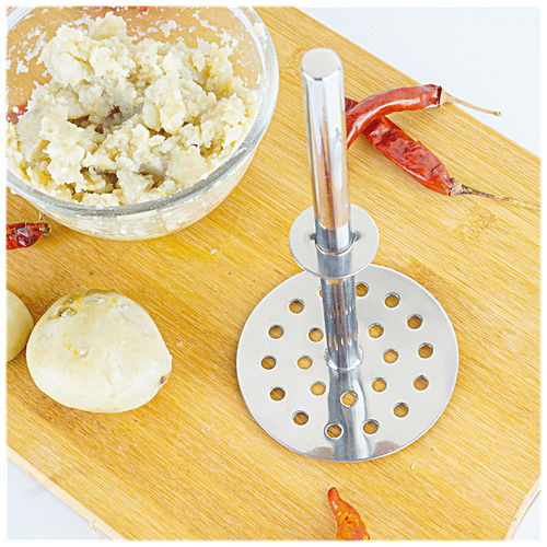 Buy Omega Stainless Steel Potato Masher With Handle - Durable , For ...