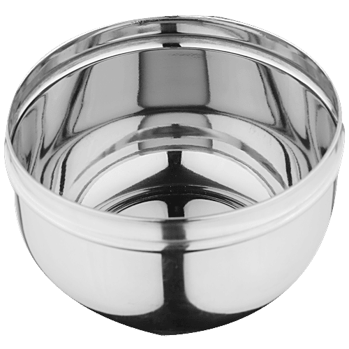 Buy Omega Stainless Steel Dabba Set With Lid - Apple, Durable, High ...