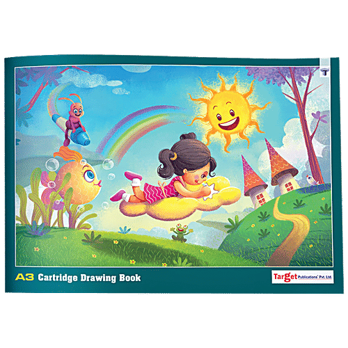 Buy Target Publications Drawing Book - Unruled, A3, 34 Pages Online at ...