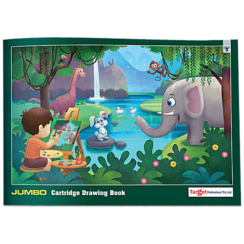 Buy Target Publications Drawing Book - Unruled, Jumbo, 34 Pages Online ...