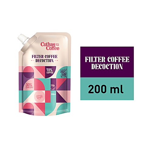 Buy Cothas Coffee Filter Coffee Decoction - Chicory Blend, Roasted ...