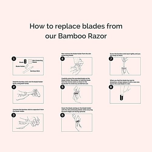 Buy The Woman's Company Razor Blades - Stainless Steel Head, Bacteria ...