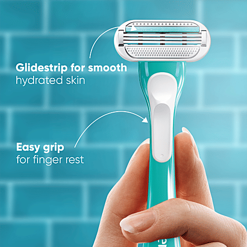 Buy Gillette Venus Skin Love With Skin Essence Women’s Razor - For Hair ...