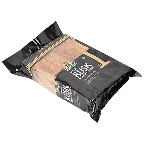 Buy Om Hariom Mava Rusk - Roasted Bread Toast, Teatime Snack Online at ...