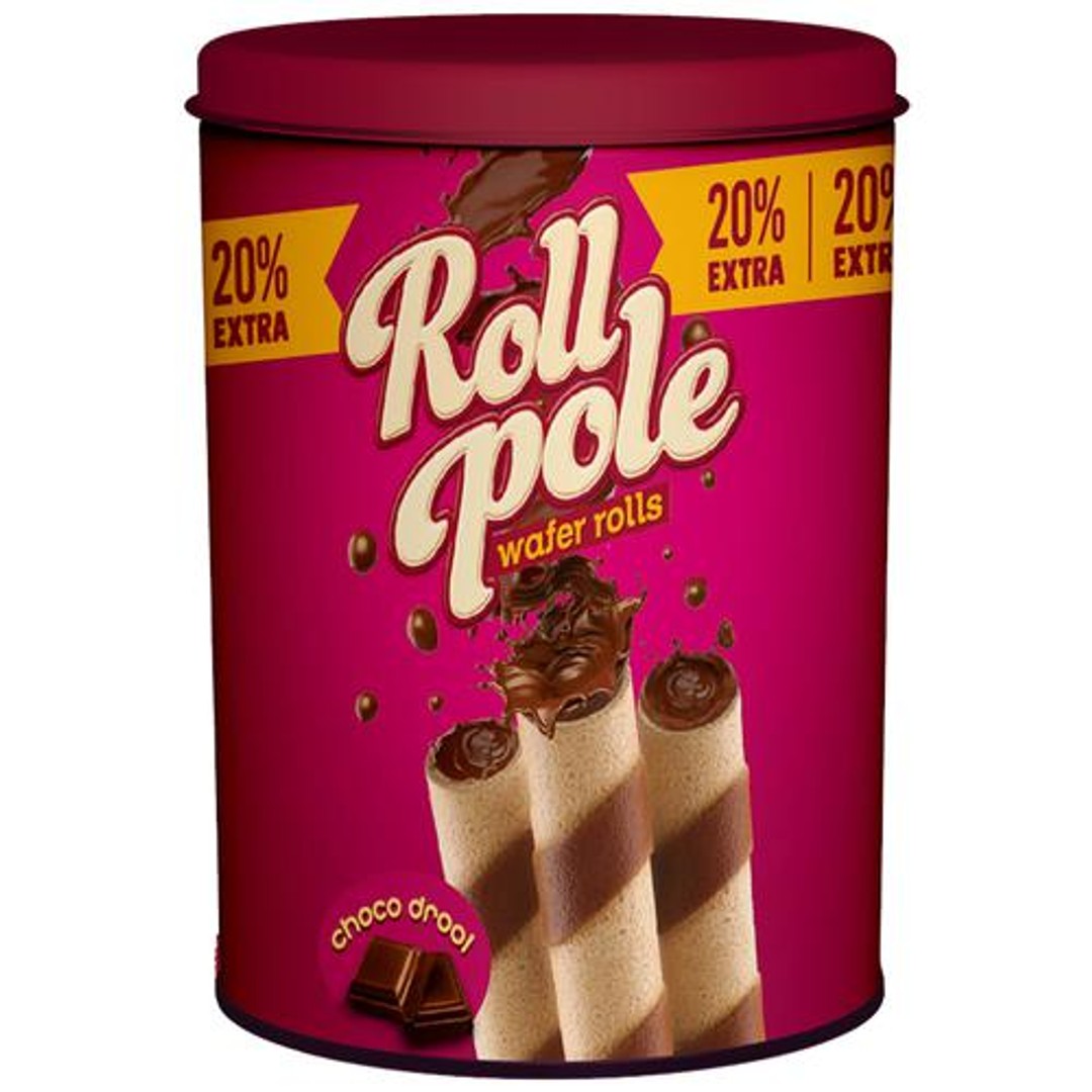 Buy Haldiram Roll Pole Wafer - Choco Drool Flavour, Crispy Online at ...