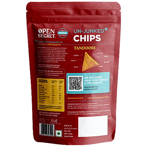 Buy Open Secret Un-Junked Chips With 7 Supergrains - Rich In Protein ...