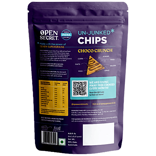 Buy Open Secret Un-Junked Chips With 7 Supergrains - Rich In Protein ...