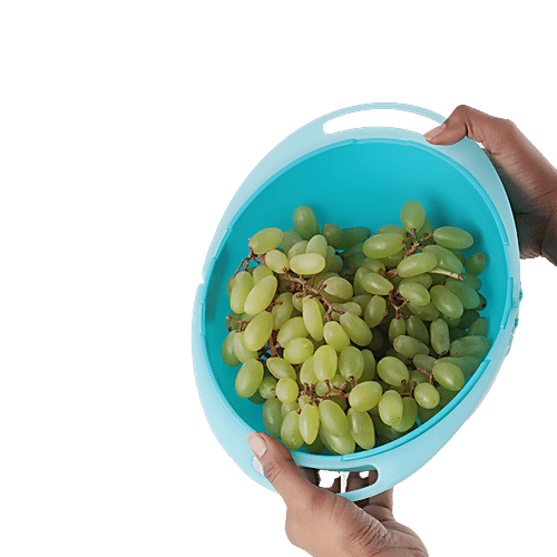 Buy Floraware Plastic Drainer/Colander With Lid - Strong & Durable ...