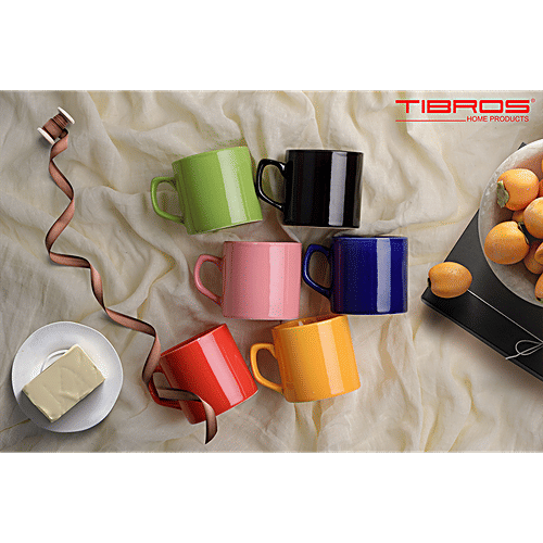 Buy Tibros Ceramic Orbit Series Tea/Coffee Mug - Lightweight ...
