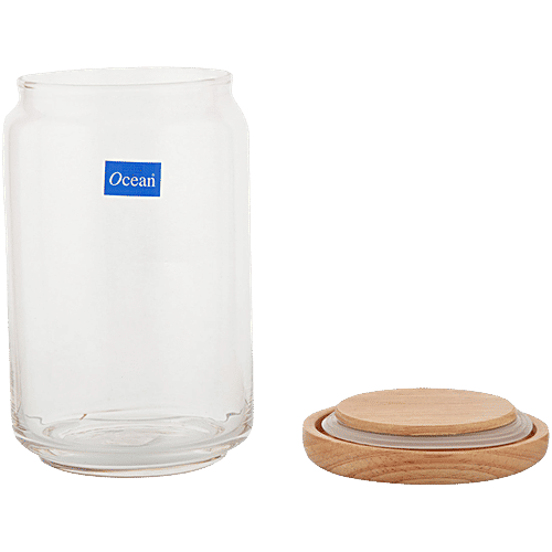 Buy Ocean Pop Jar With Wooden Lid - High Quality Online at Best Price ...
