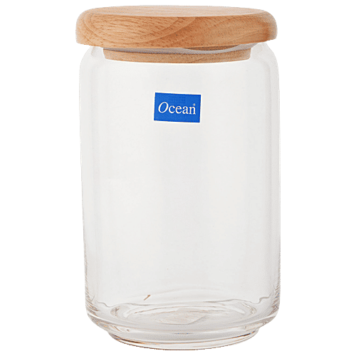 Buy Ocean Pop Jar With Wooden Lid - High Quality Online at Best Price ...