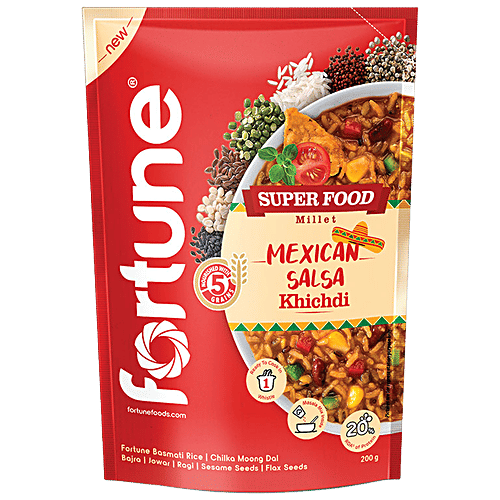 Buy Fortune Superfood Millet - Mexican Salsa Khichdi, Enriched With 5 ...