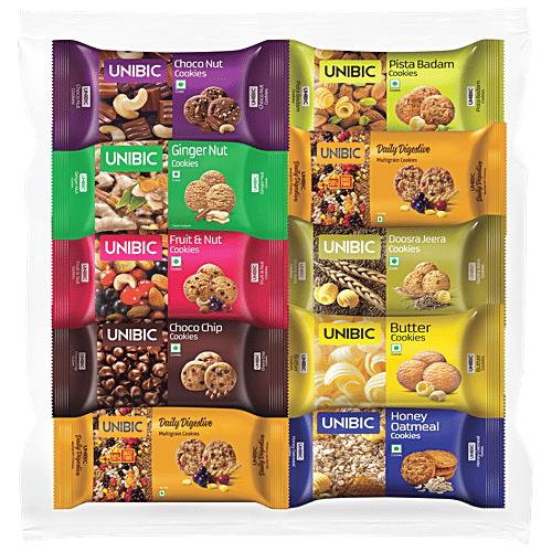 Buy UNIBIC Cookies - Assorted Flavours Online at Best Price of Rs 289 ...