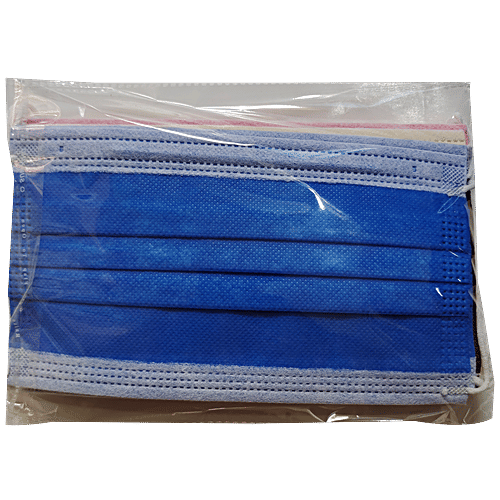 Buy O2PRO Disposable Surgical Face Mask - 3 Ply, Multi Structures ...
