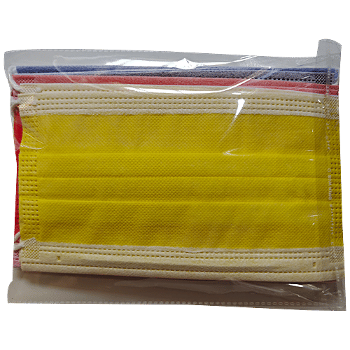 Buy O2PRO Disposable Surgical Face Mask - 3 Ply, Multi Structures ...