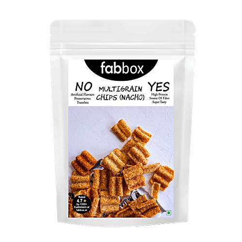 Buy Fabbox Multigrain Chips - Nachos, Healthy Snack, Gluten-Free, Vegan ...