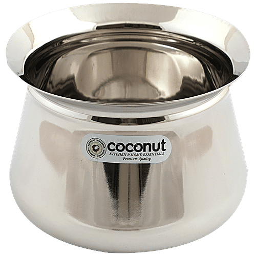 Buy Coconut Stainless Steel Arcot Handi - Premium, Durable, Rustproof ...