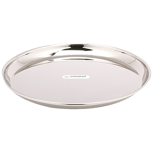 Buy Coconut Stainless Steel Beeding Plate - Premium, Durable, Rustproof ...